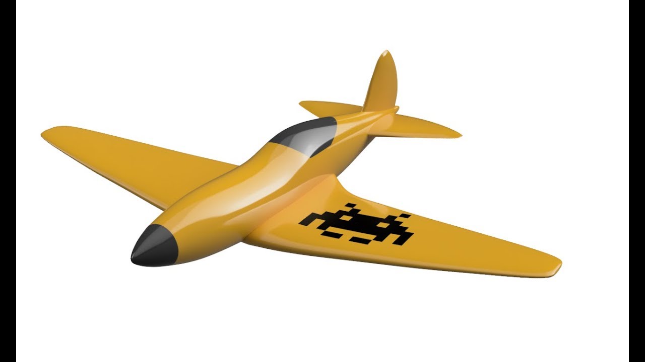9. Airplane sculpting in Fusion 360. Делаем самолет во Fusion 360 ...