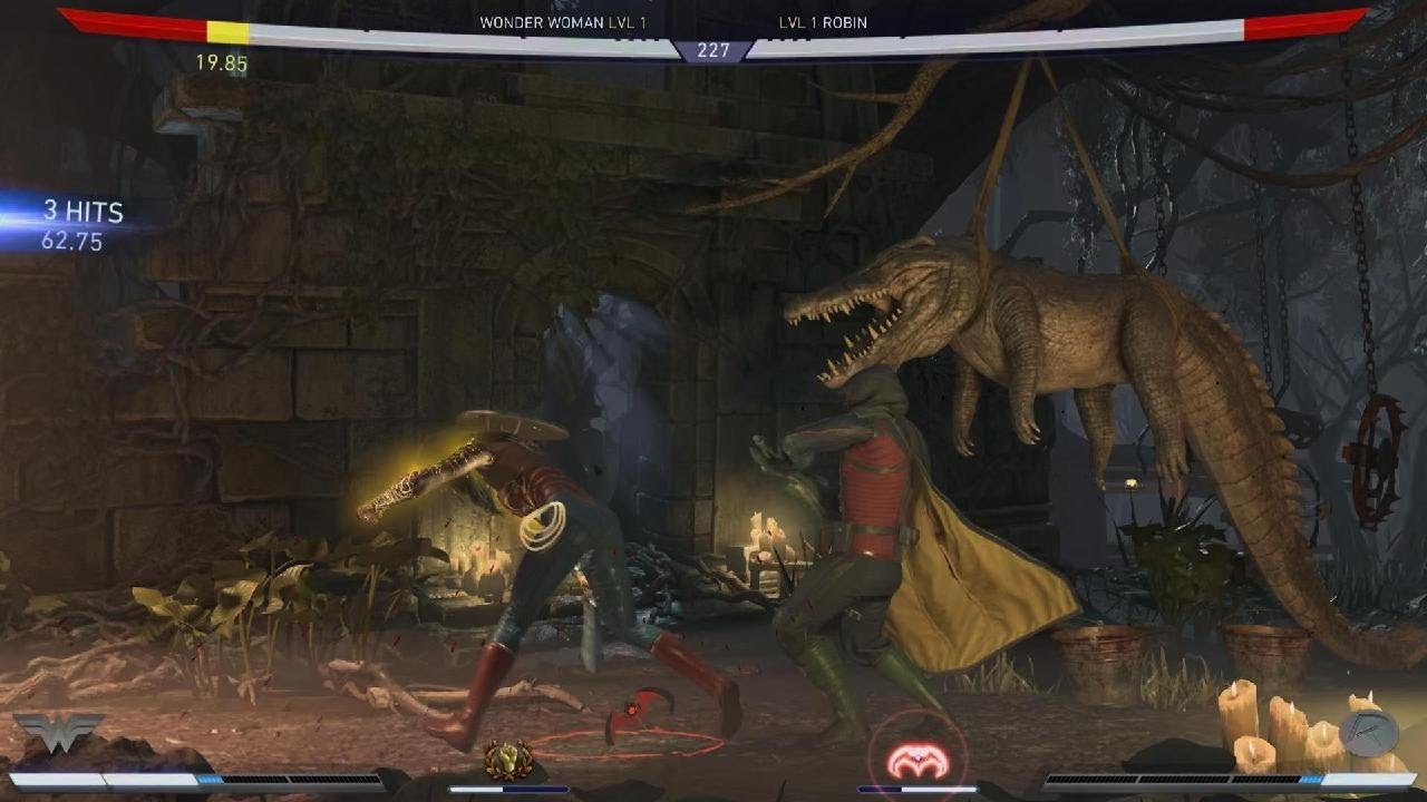 Injustice 2 ps5 Wonder woman vs Robin hood - YouTube