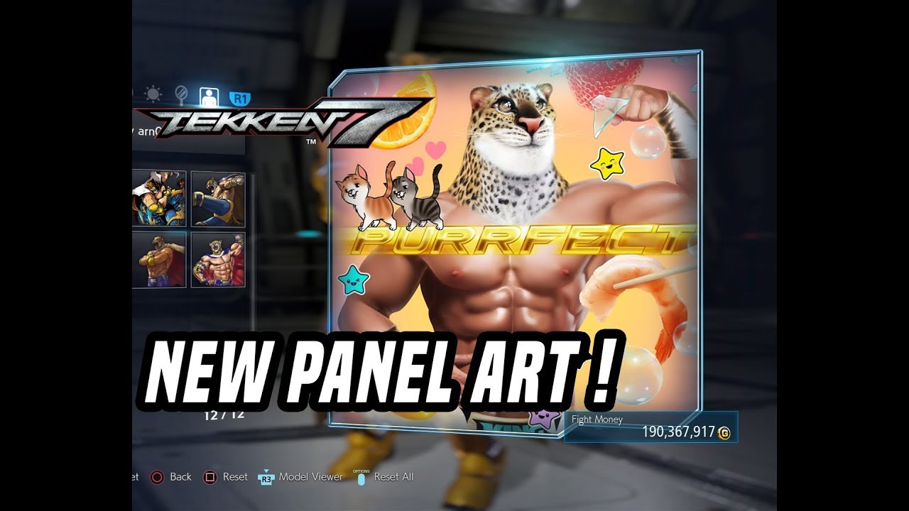 TEKKEN 7 - NEW Panel Art Showcase - YouTube