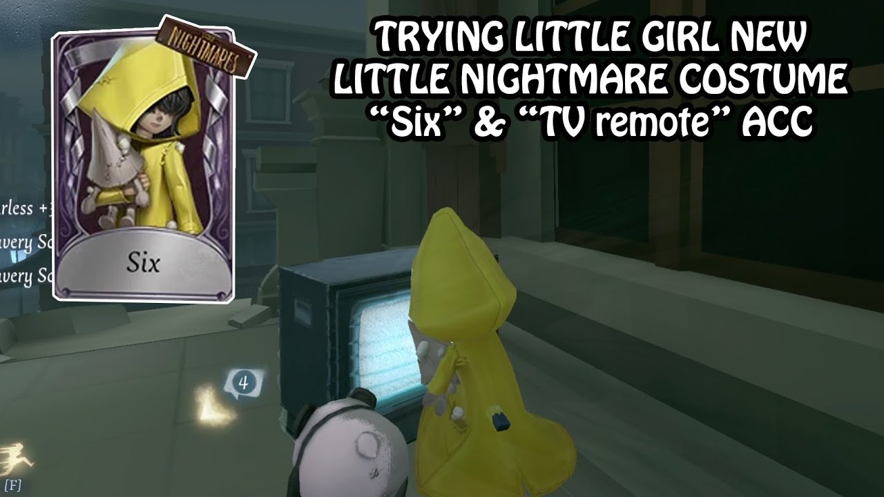 Little Nightmare New crossover costume "Six" gameplay - Identity V ...
