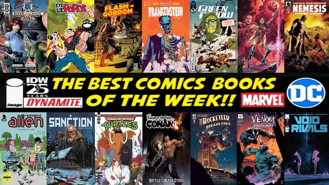 The Best Comics Books of the Week | 8-29-24 - YouTube