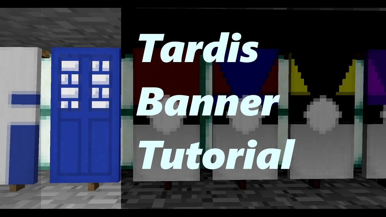 Tardis ~ Banner Tutorial - YouTube