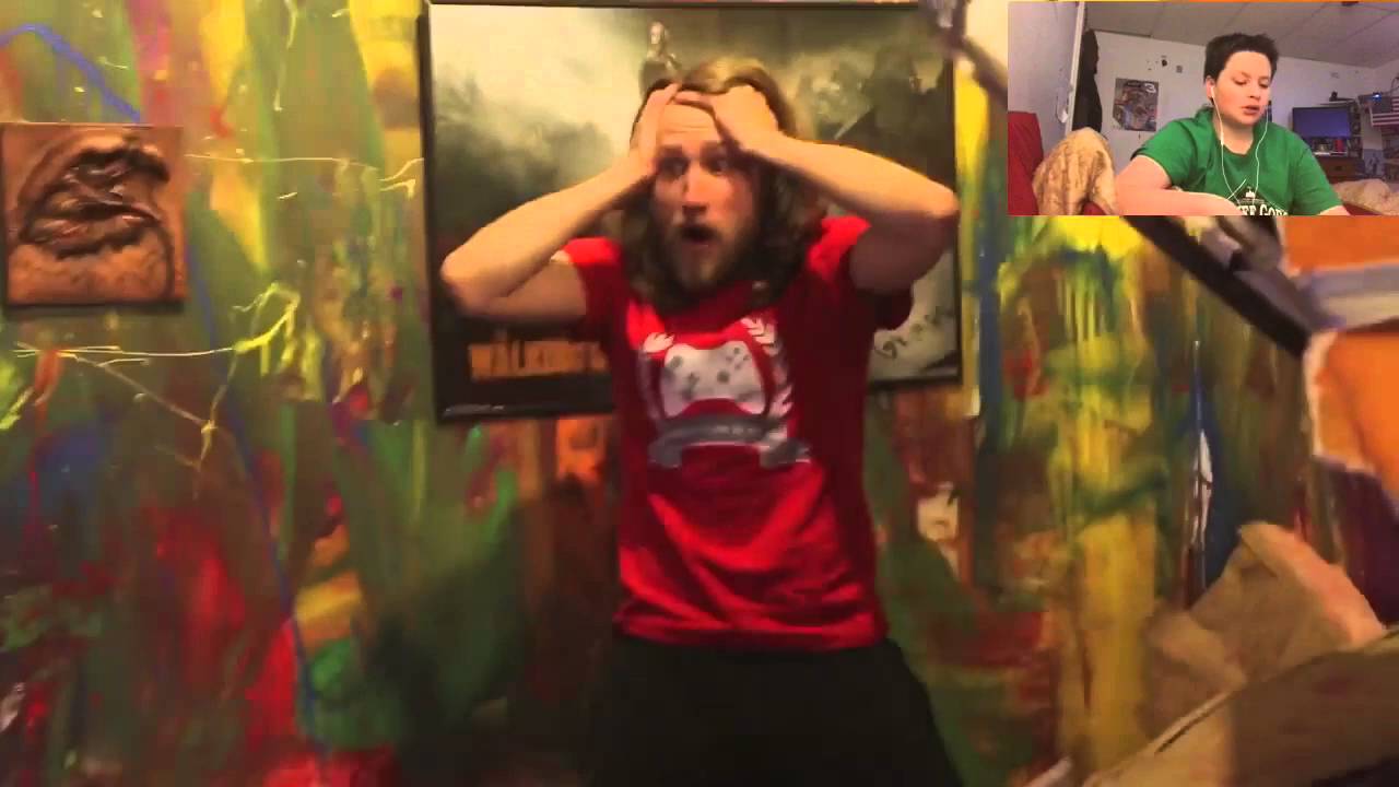 Psycho Dad Destroys Gaming Room REACTION - YouTube