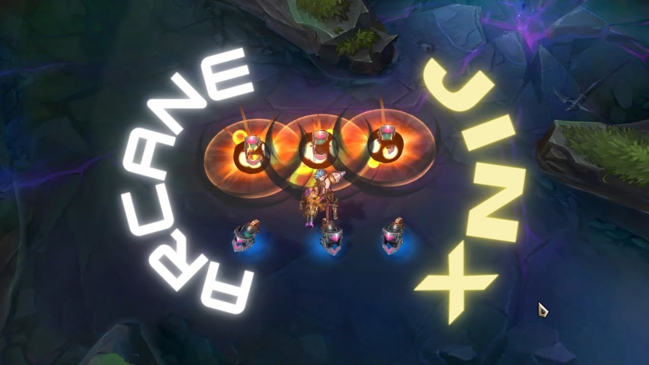 Arcane Jinx Skin | Pre-Release - YouTube