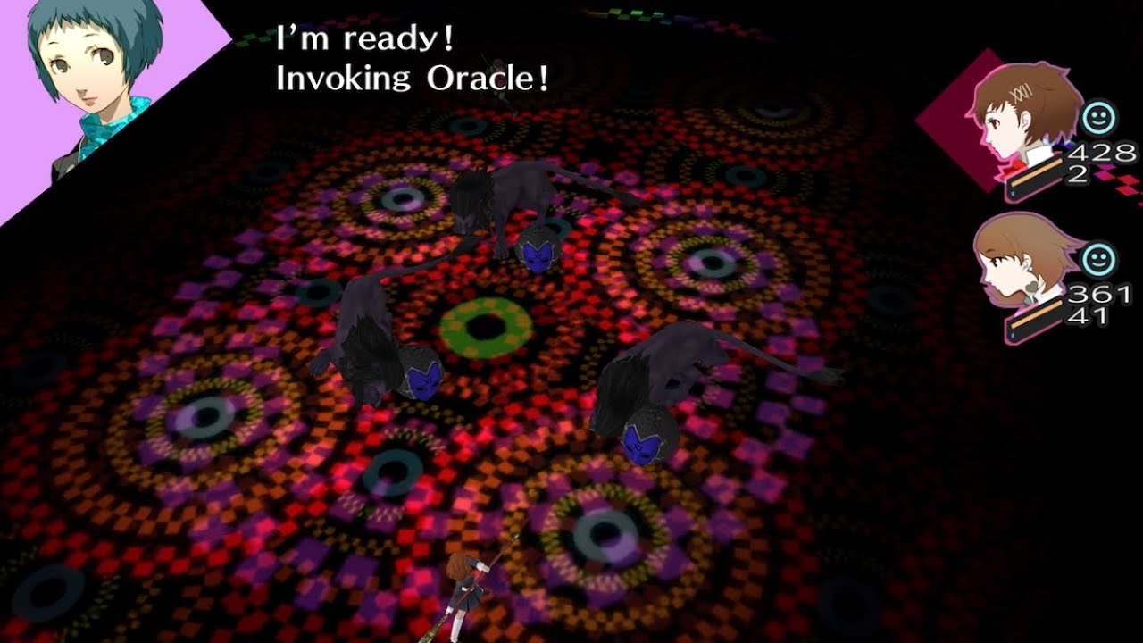 Persona 3 Portable - Oracle is certainly a skill. - YouTube