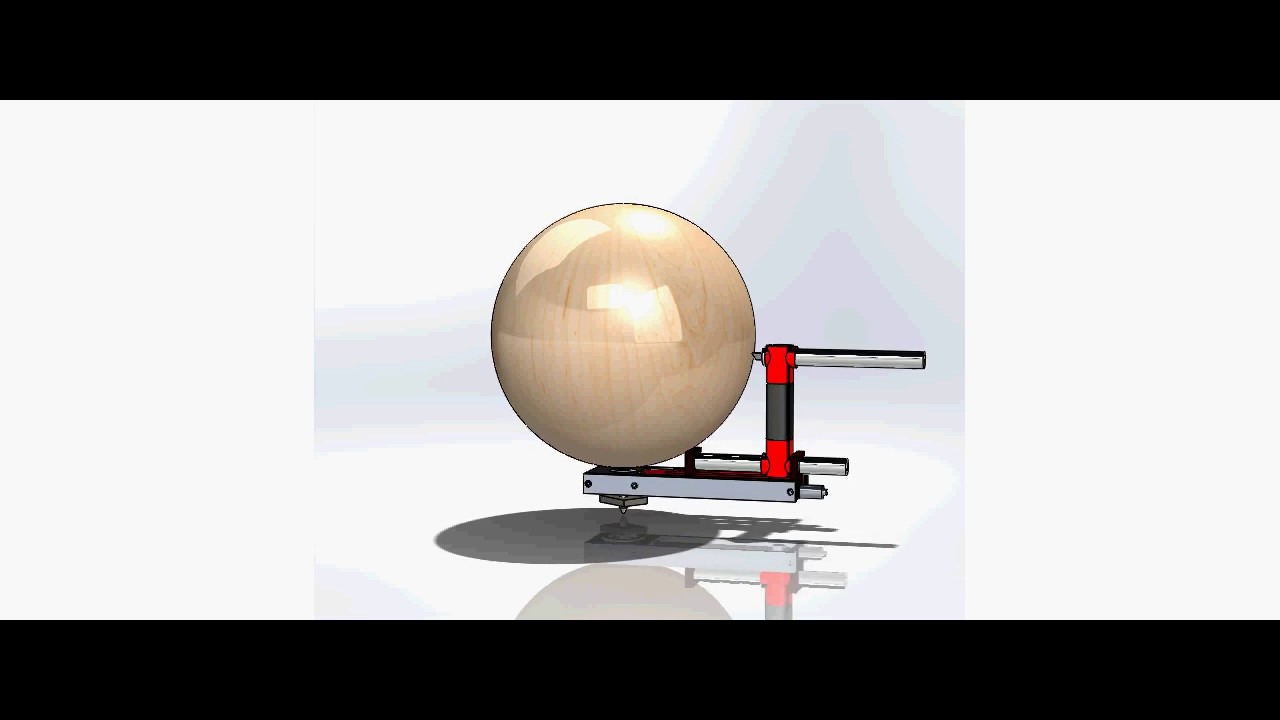 Clark Sphere Turning Jig - YouTube