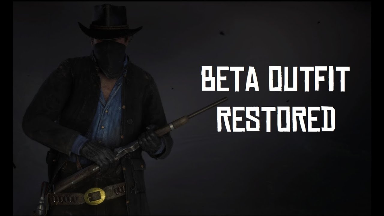 Red Dead Redemption 2 - Cut Beta Gunslinger Duster Outfit Restored ...