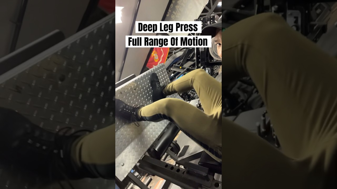 Increase Your Leg Strength With Deep Leg Press! #chicagofitness # ...