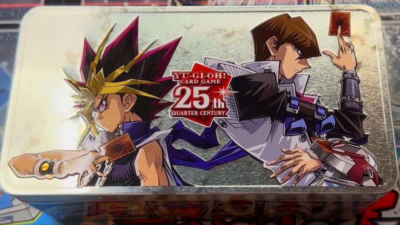 Yu-Gi-Oh! 25th Anniversary Tin: Dueling Mirrors Unboxing - YouTube