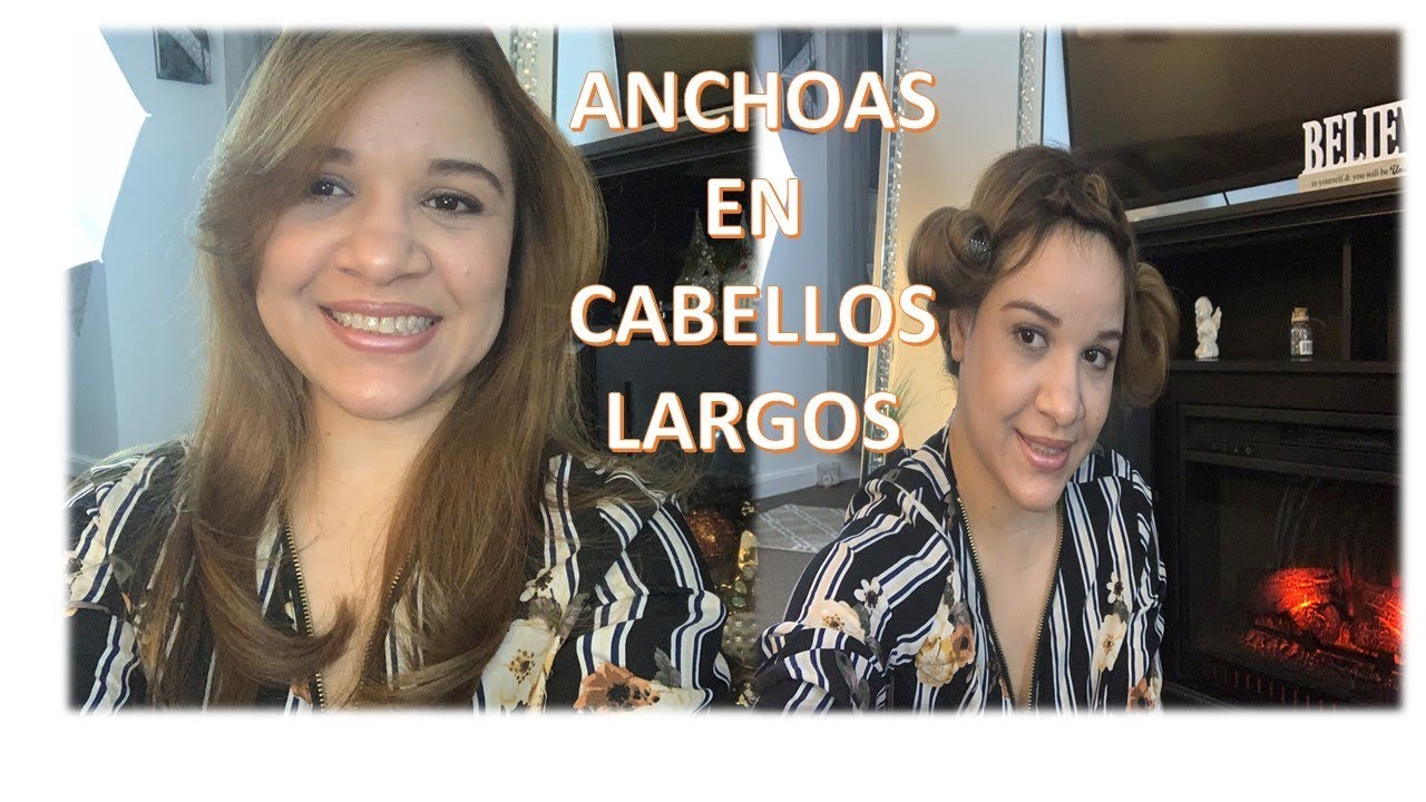 ANCHOAS PARA ONDULAR EL CABELLO/ SUPER FACIL - YouTube