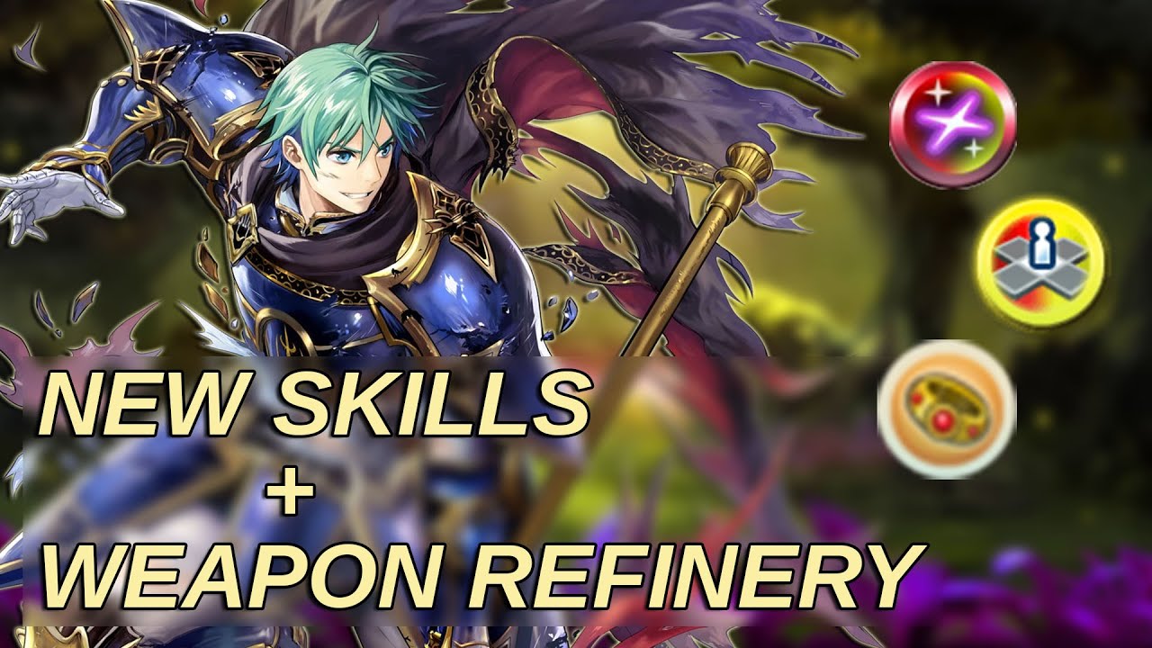 [FEH] NEW LEGENDARY EPHRAIM SHOWCASE - NEW SKILLS + WEAPON REFINERY ...