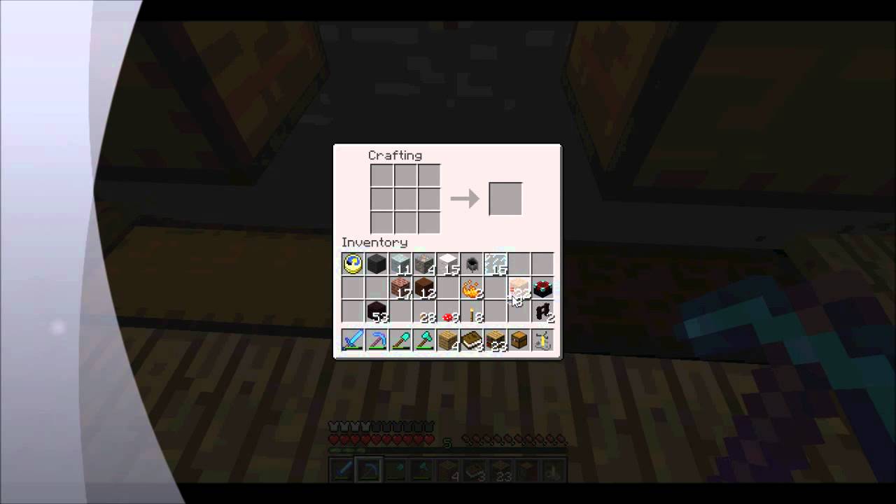 Minecraft: How to make a Cauldron & a Brewing Stand - YouTube