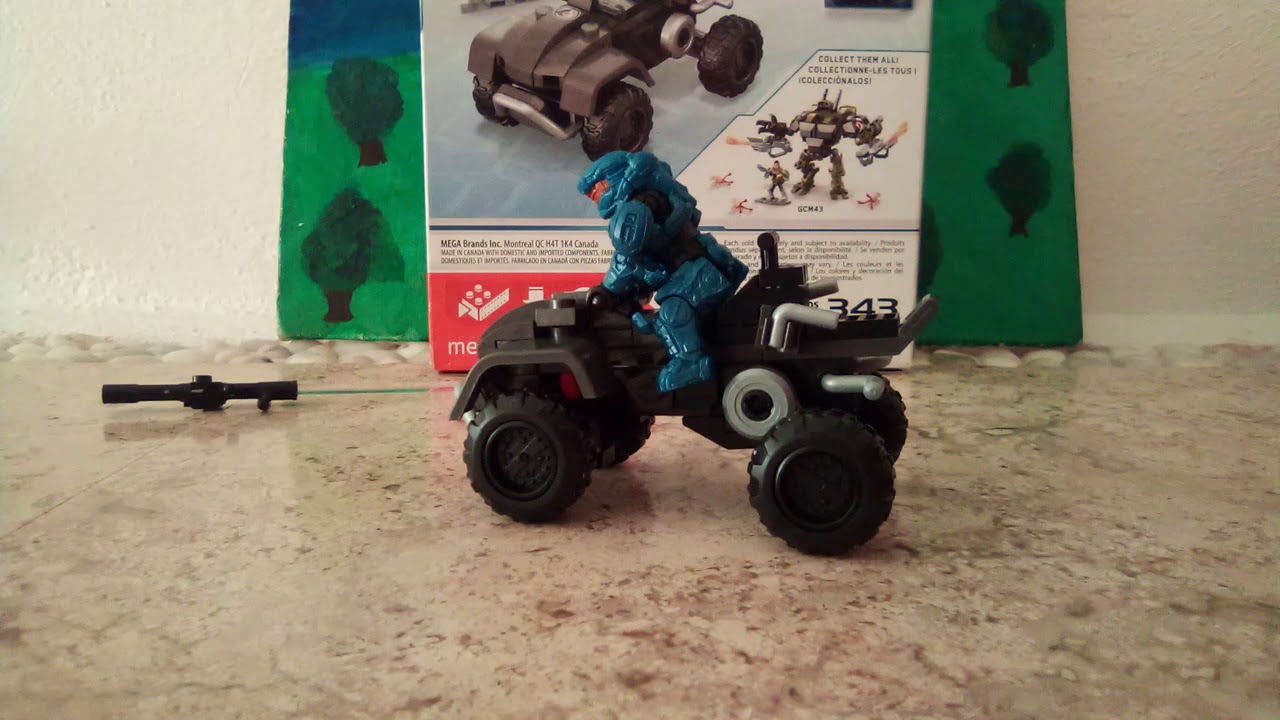 Umboxin de Oni Mongoose (halo mega construx) - YouTube