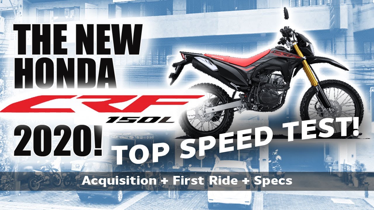 HONDA CRF 150L (2020): TOP SPEED? | OVERVIEW, QUICK SPECS, FIRST RIDE ...