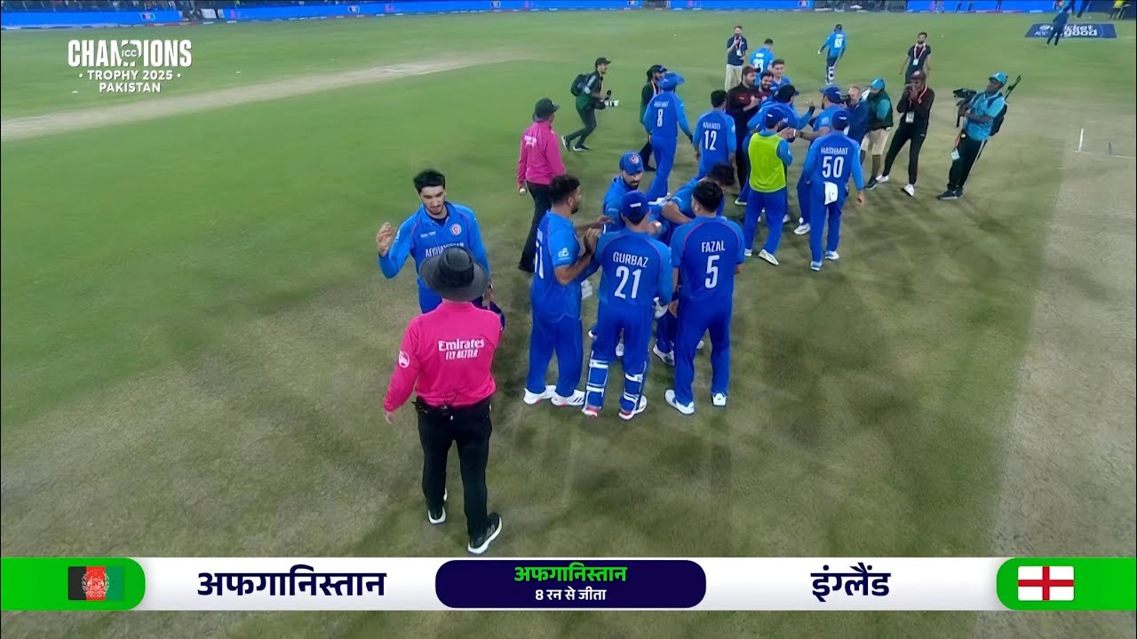 Afghanistan vs England highlights 2025 | ENG vs Afg champion Trophy ...