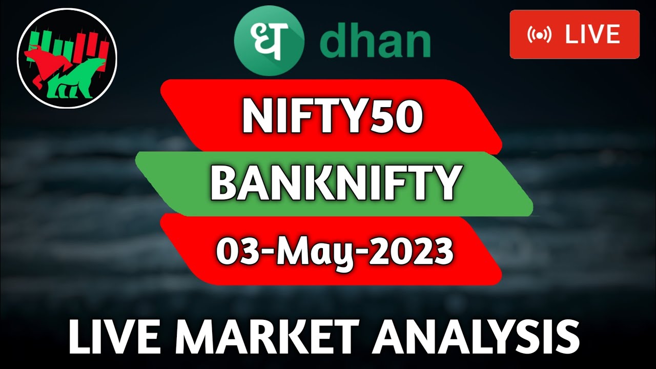 Live Trading Banknifty Nifty Options 03 05 2023 Nifty Prediction