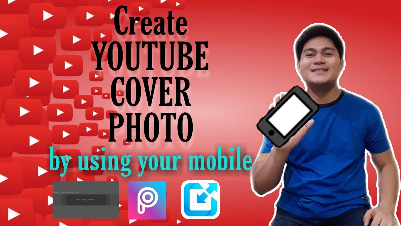 YOUTUBE COVER PHOTO ( First editing tutorial☺) - YouTube