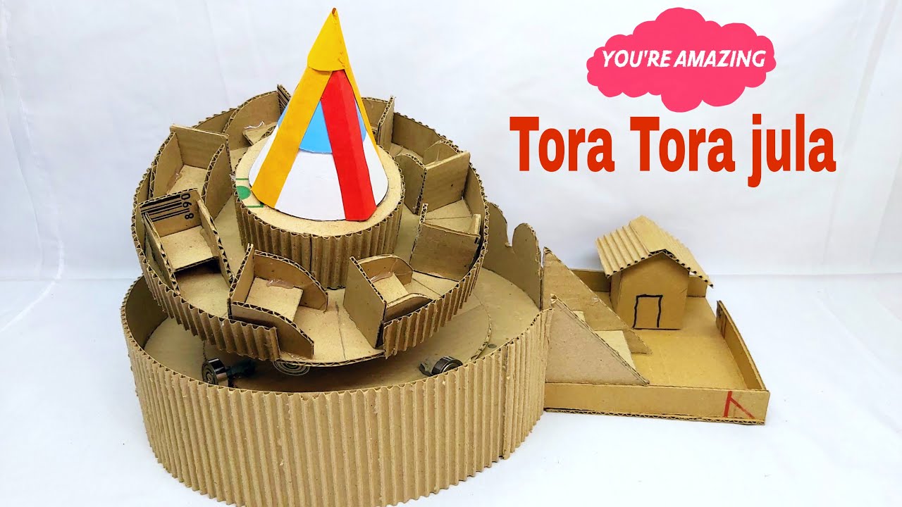 How to make DIY model Tora Tora Rid form Cardboard - YouTube