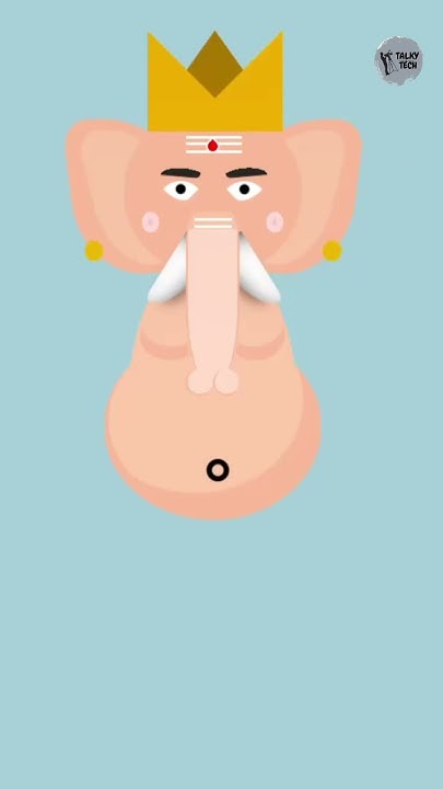 Lord Ganesha | #html #css #lordganesha | #talkytech #shorts - YouTube