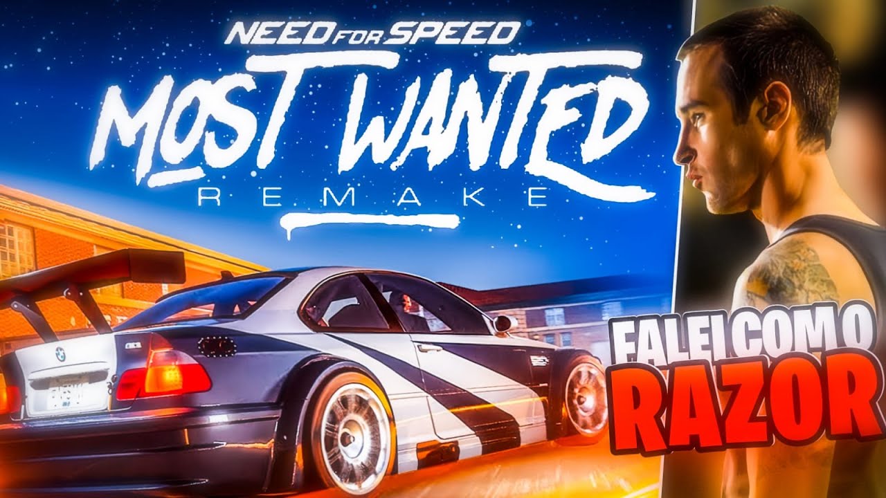 O QUE O ATOR QUE INTERPRETA O RAZOR DISSE, SOBRE O NEED FOR SPEED MOST ...