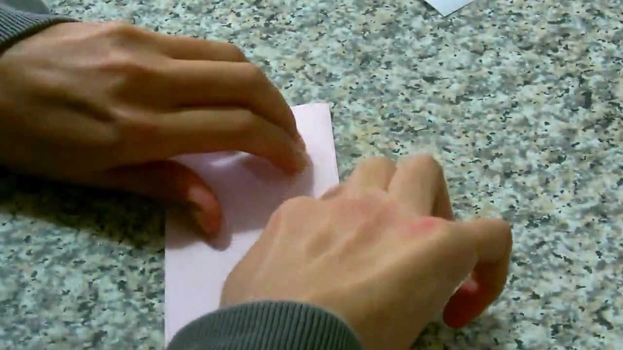 Origami Bookmark Hearth Segnalibro cuore (tutorial) - YouTube