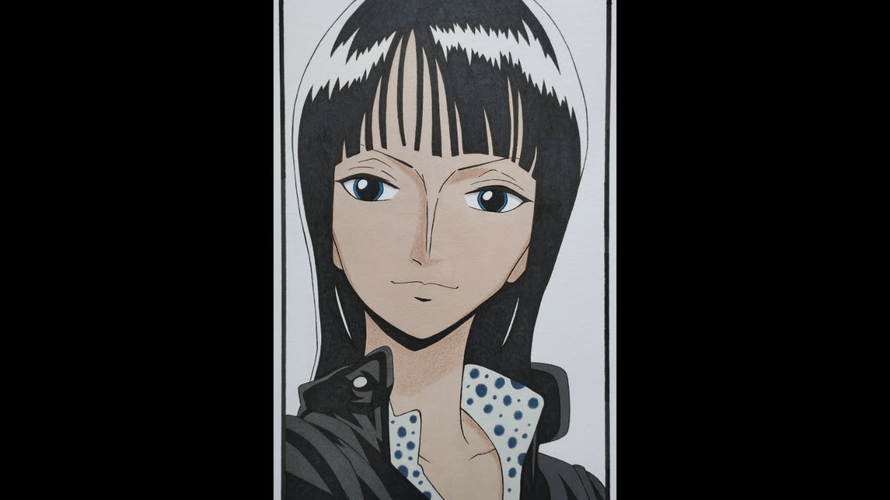 Drawing Nico Robin | One Piece - YouTube