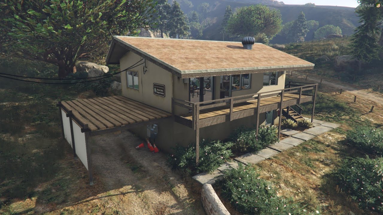 GTA V MLO Open Interior Park Ranger Dept. Overview by UncleJust - YouTube