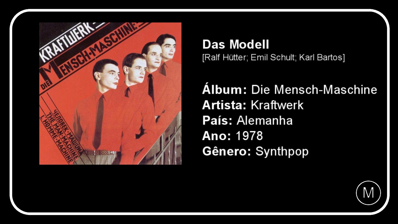 DESTAQUE #03 | Das Modell - Kraftwerk - YouTube