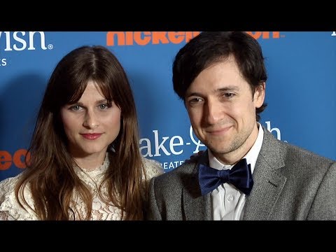 Meghan Falcone and Josh Brener 2018 Wish Gala Red Carpet
