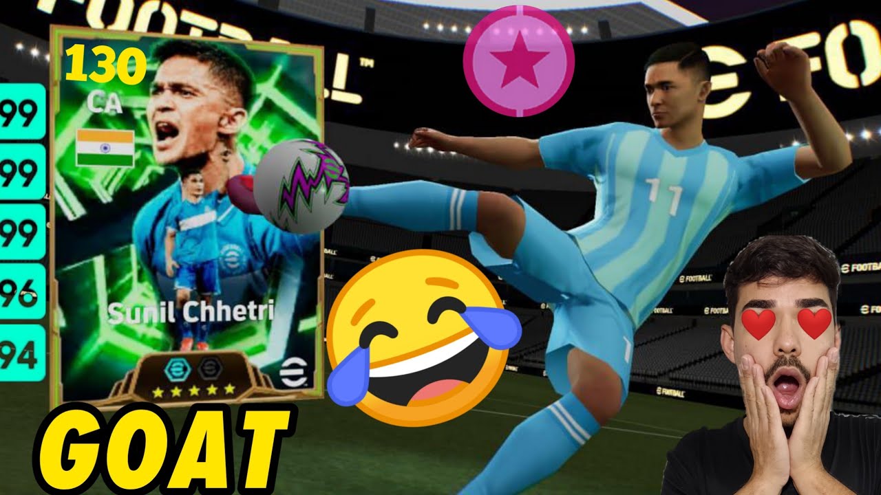 SUNIL CHHETRI o GOAT Supremo do efootball 2026 kkkkkkkkkkkkkkkk - YouTube