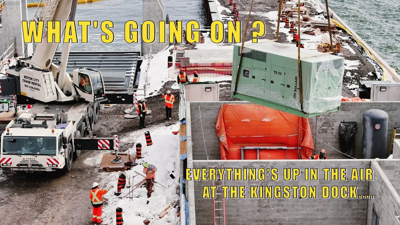What's Going On - Everything's up in the air at the Kingston Dock 4K ...