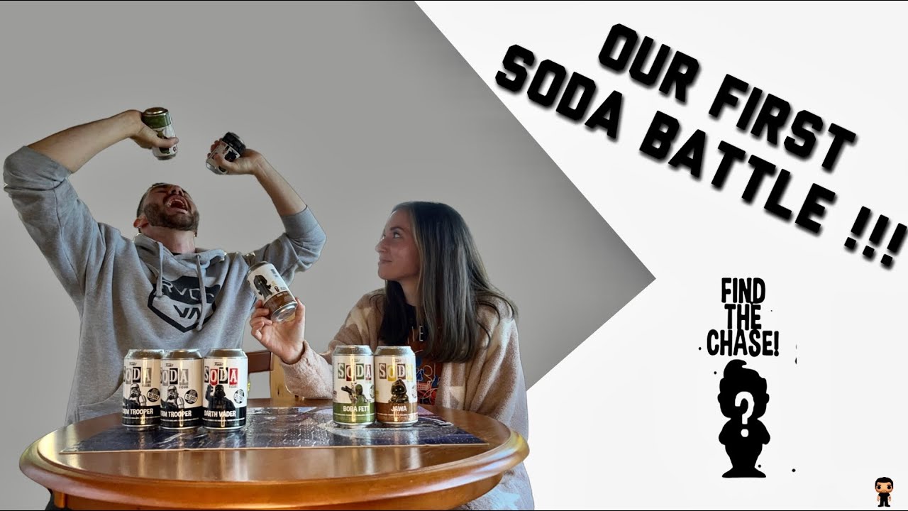 OUR FIRST SODA BATTLE !!! - YouTube