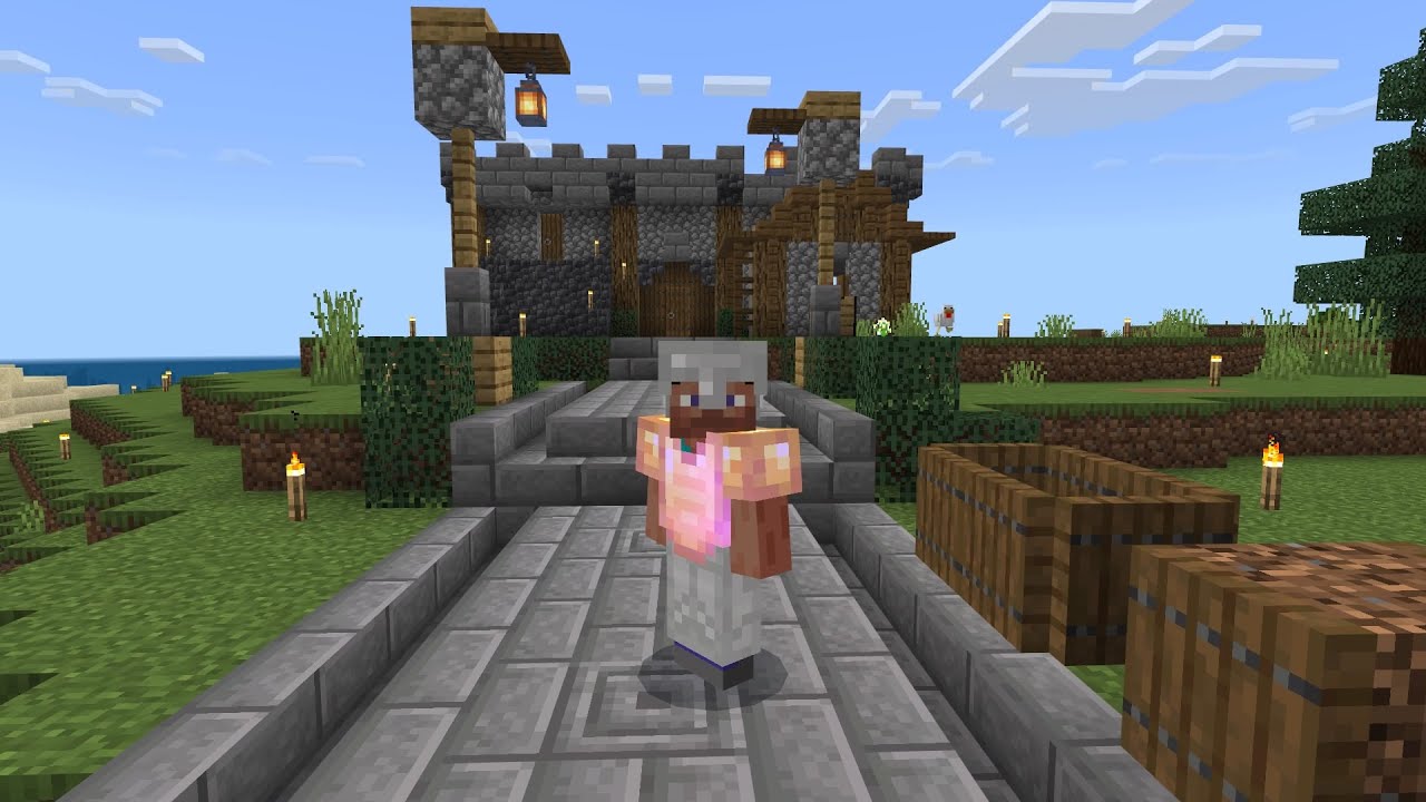 Minecraft survival deel 4 een mooie pad maken - YouTube