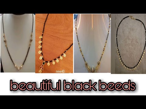 beautiful short black beed collection😍trendy black beeds👌 - YouTube