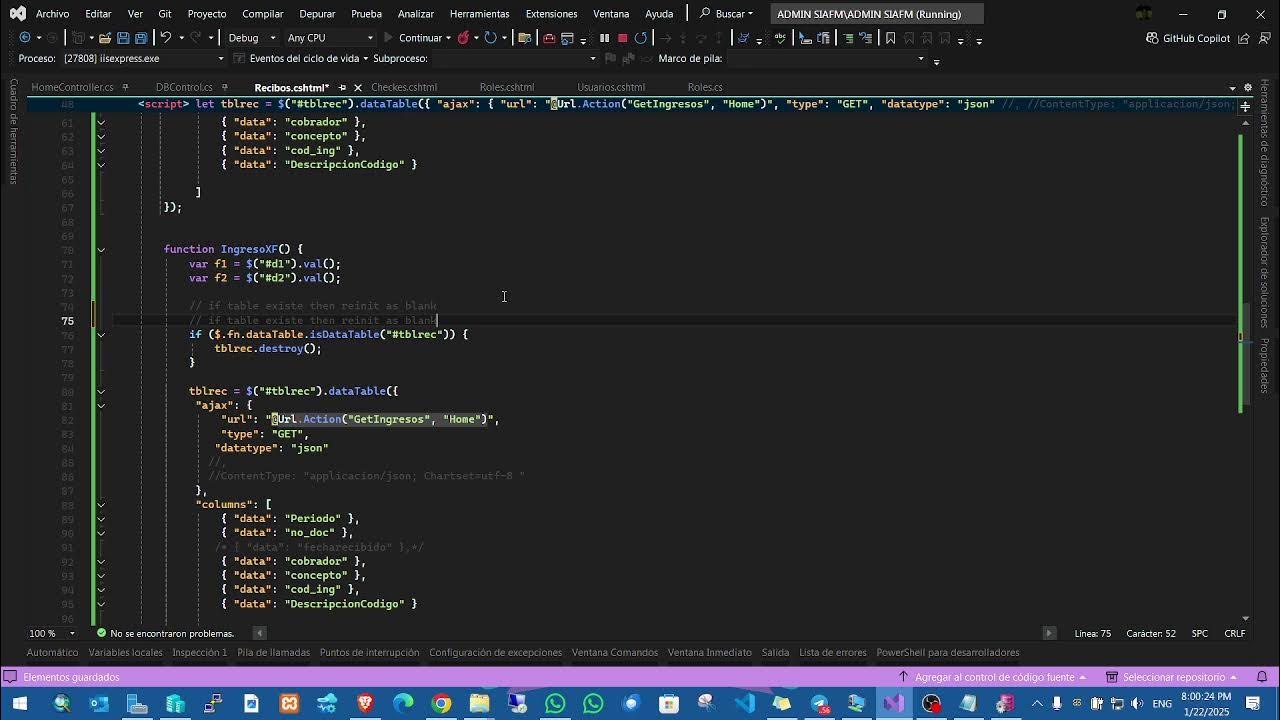 LIVE DEV ASP.NET MVC AJAX JS .Net Framework - YouTube