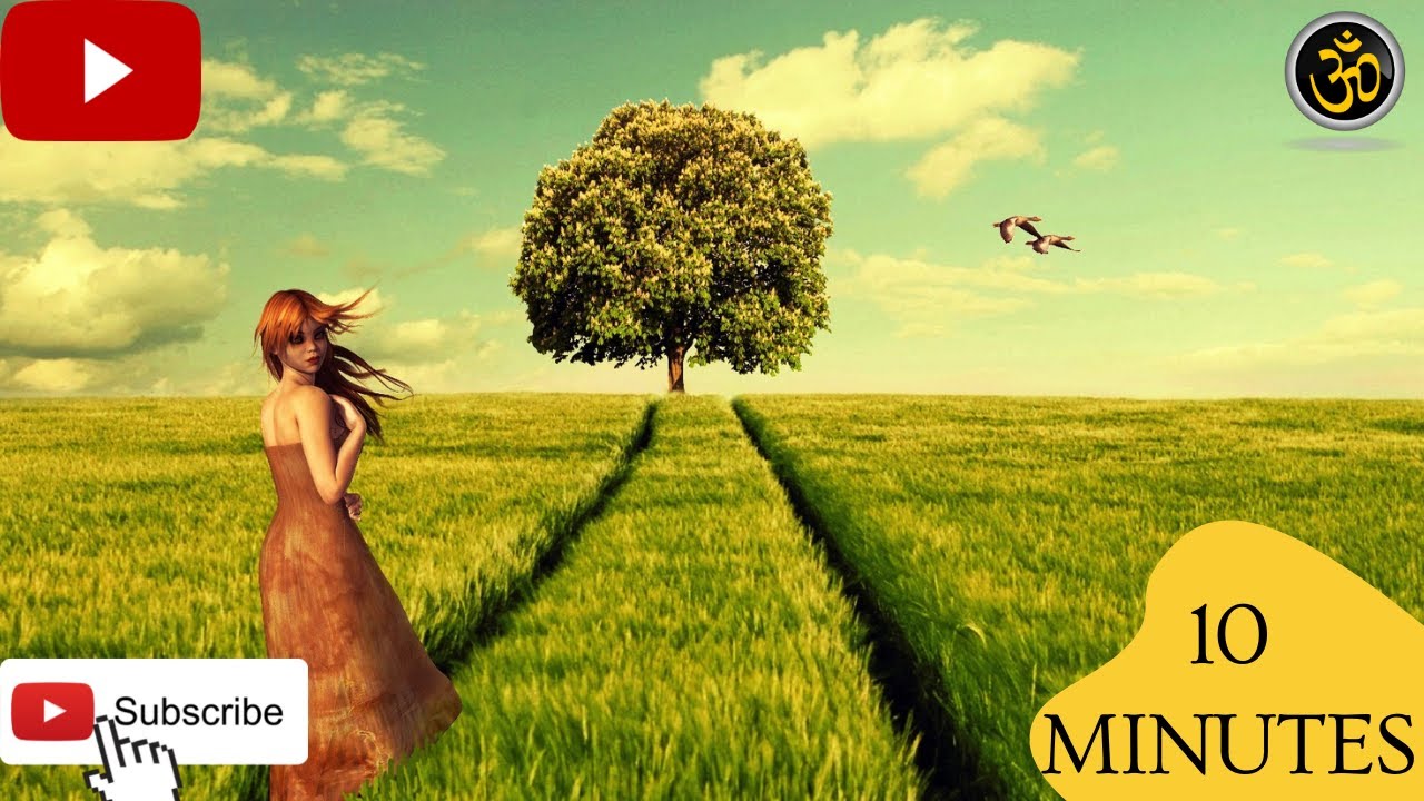 Wind walking meditation |10 Minute Super Deep sleep Music: Relax Mind ...