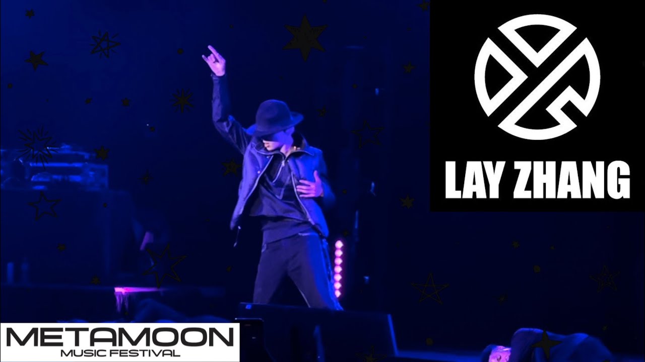 Lay Zhang (Zhang Yixing) METAMOON FESTIVAL in NY (Fan Cam) - YouTube