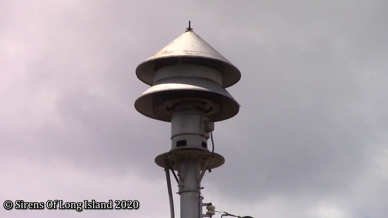 Fedelcode Model 5 Siren Test Roslyn Heights, NY 6/1/20 - YouTube