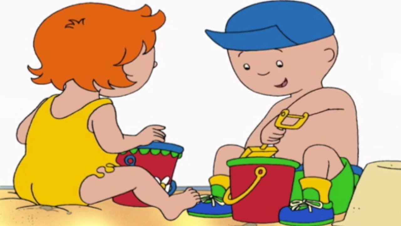 Caillou Full Episodes | Caillou and Rosie go to the beach | WildBrain ...