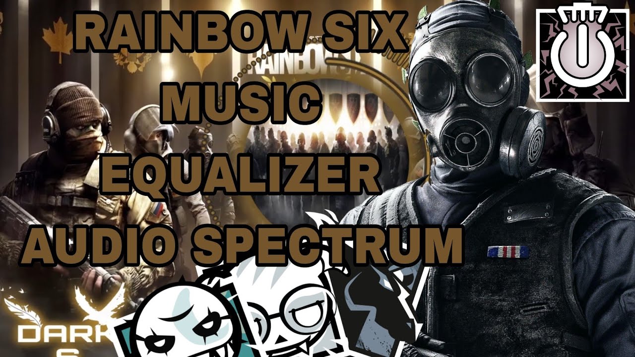 tom clancy's rainbow six siege music equalizer audio spectrum - YouTube