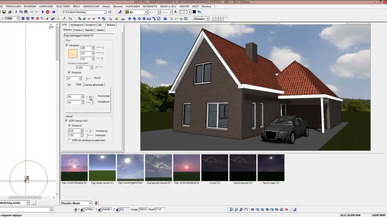 ARC+ internal render voorbeeld - YouTube
