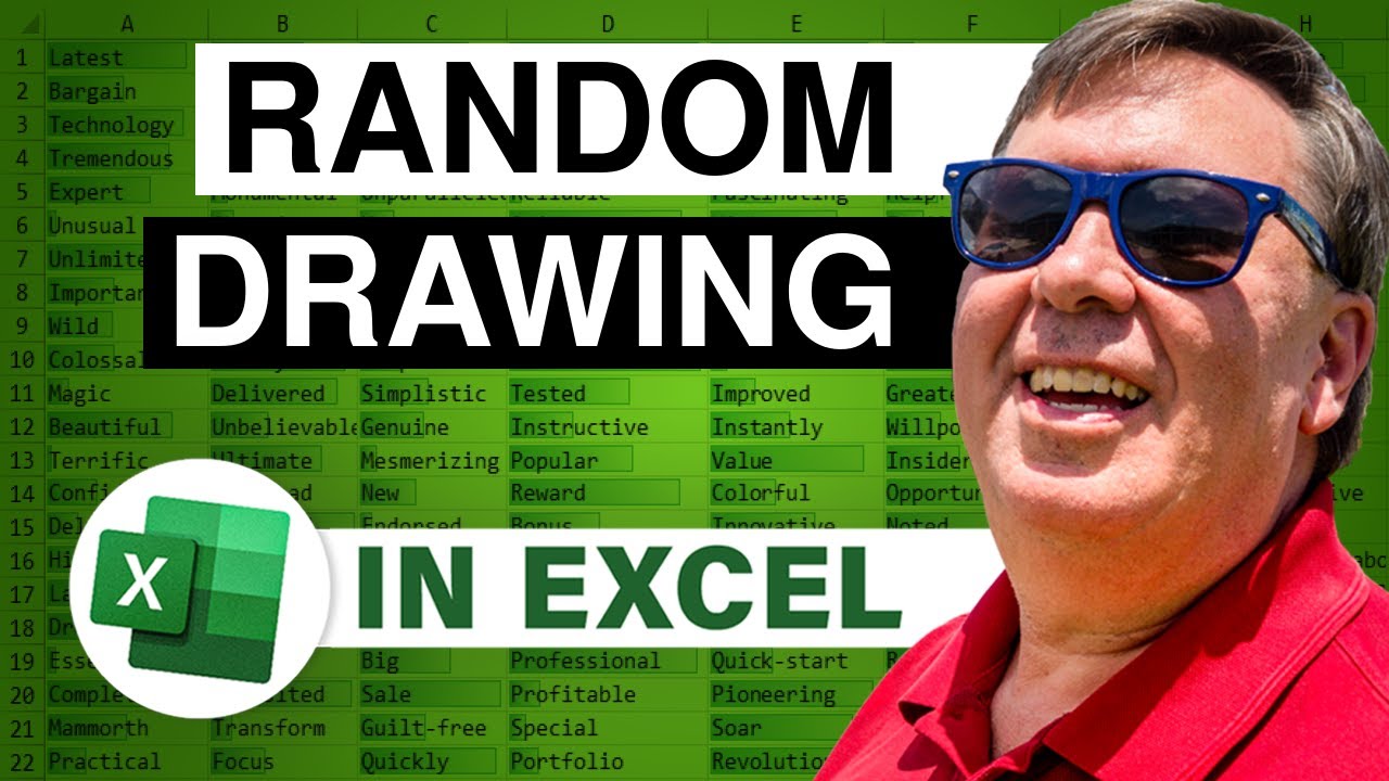 Excel Swag Giveaway: Use Excel to Give Away Some Excel Swag - Episode ...