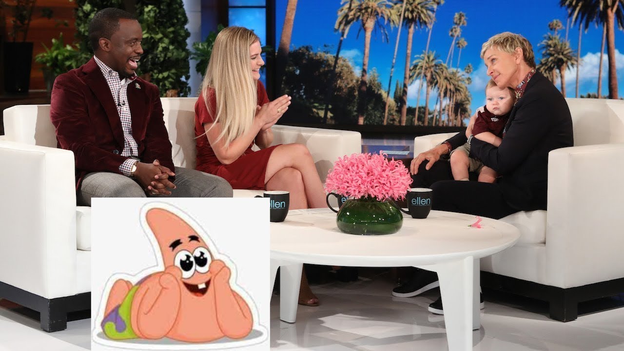 Ellen DeGeneres Cute Moment with the baby - YouTube