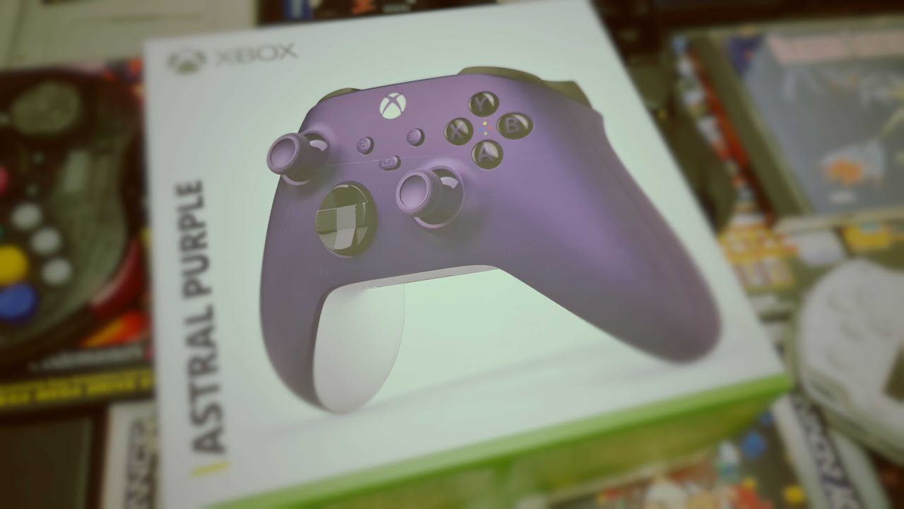 Xbox Astral Purple Controller Unboxing - YouTube