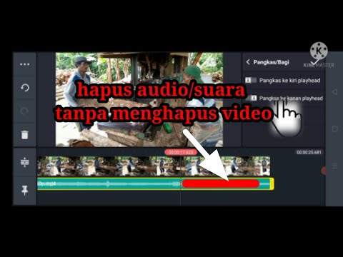 #KINEMASTER#POTONG AUDIO/SUARA TANPA MENGHAPUS VIDEO#2KELINCI