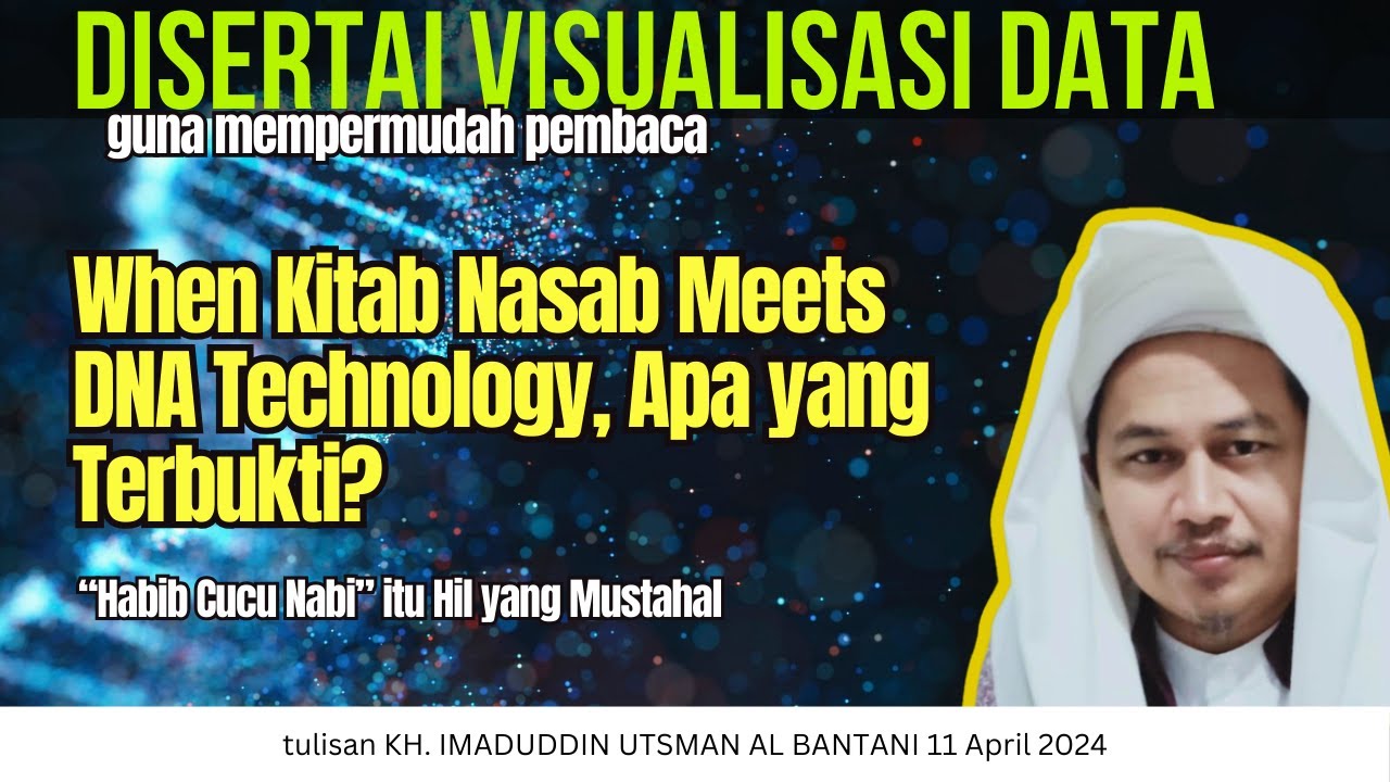 DNA HABIB BUKAN DNA NABI IBRAHIM‼️ MUSTAHIL HABIB CUCU NABI‼️ KAJIAN ...
