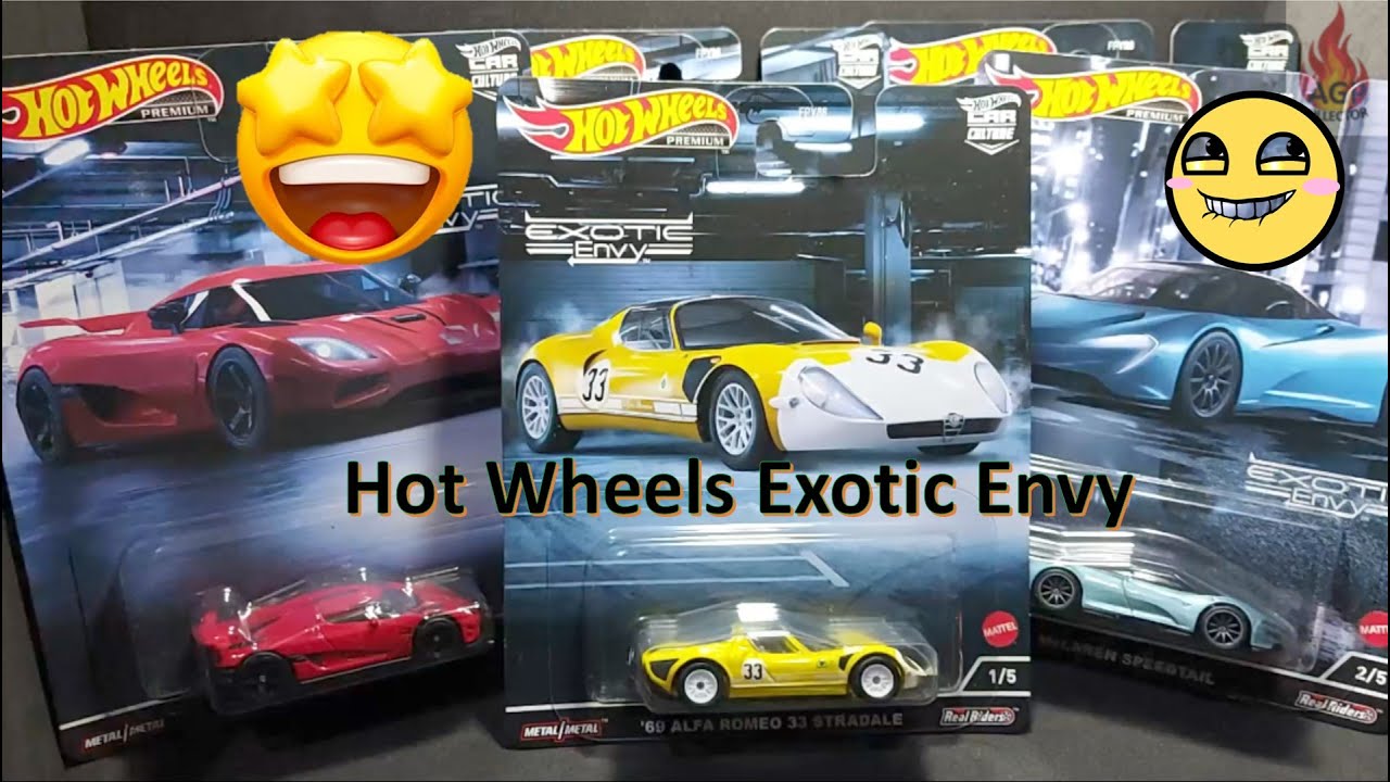 Hot Wheels Exotic Envy - YouTube