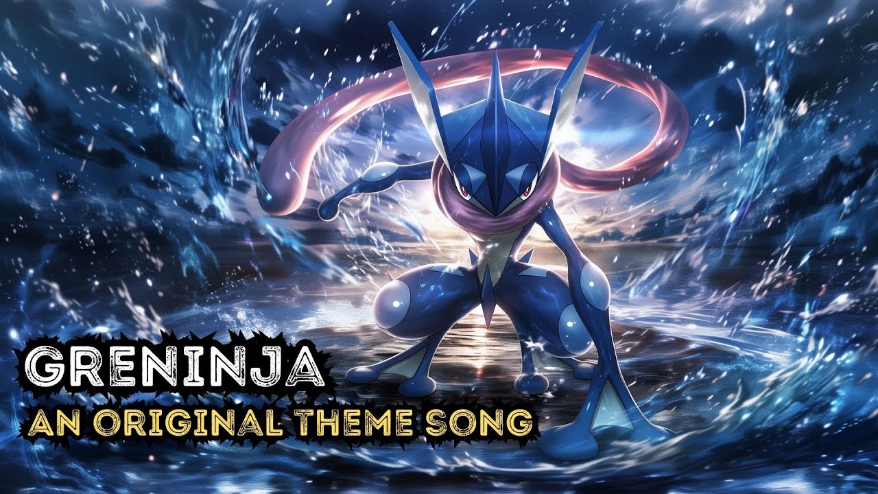 Greninja - Shadows of Water | Original Pokemon Theme Song | Power Metal - YouTube