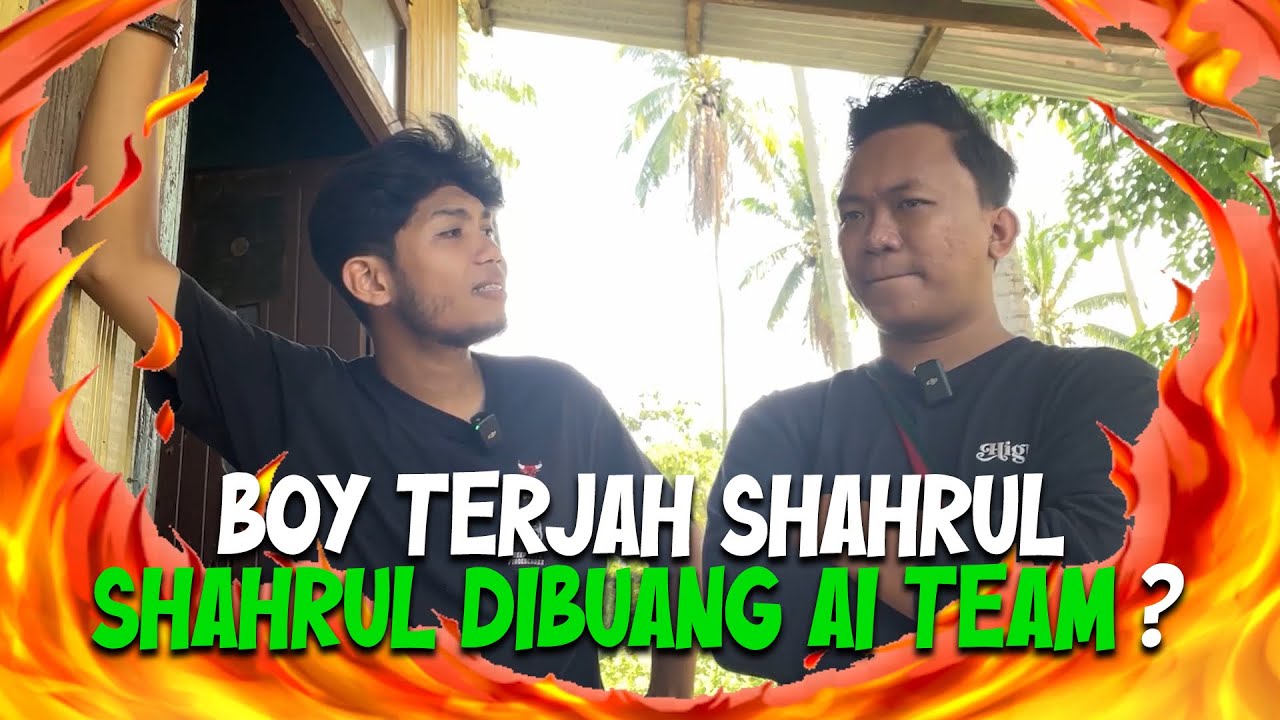 SHAHRUL KENA BUANG AI TEAM??? APA YG TERJADI ANTARA ALIEFF & SHAHRUL ...