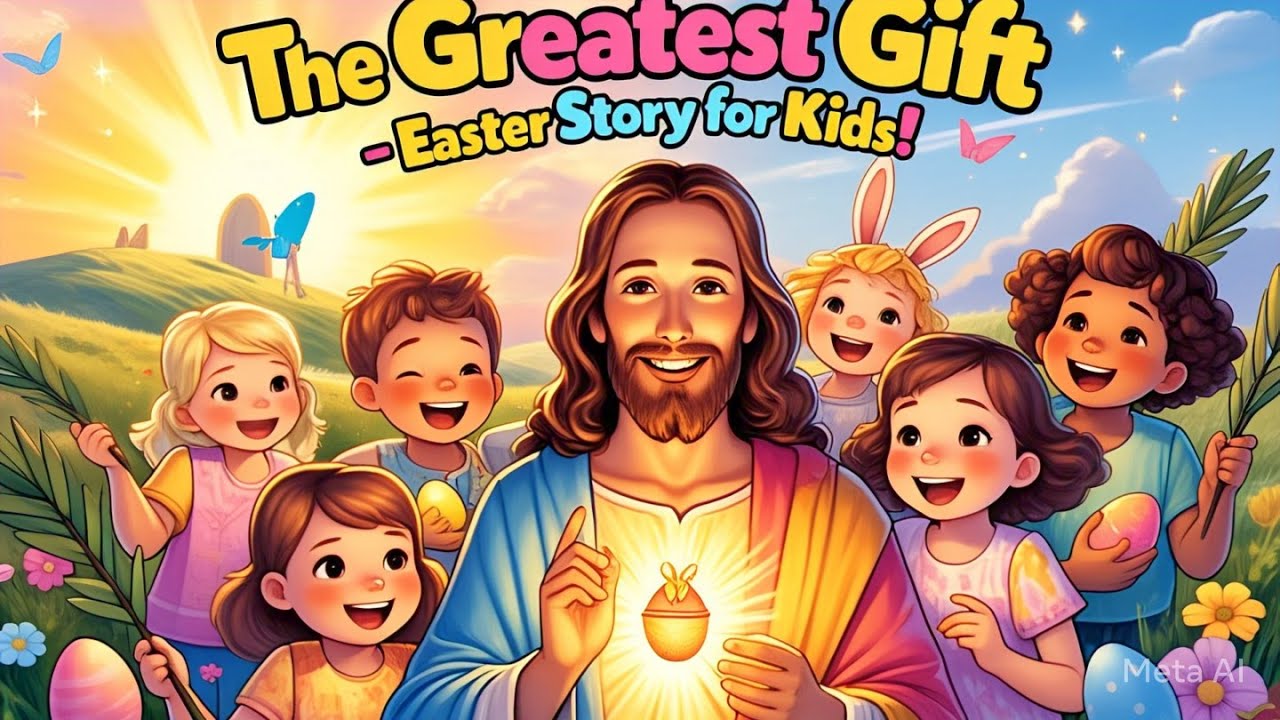 Easter story for kids || Bible Story || Easter Sunday #christianstories ...